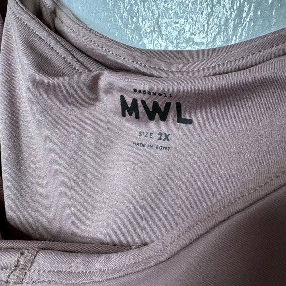 Madewell | Dresses | Madewell Mwl Flex New Plus Size 2x Dress Fitness ...